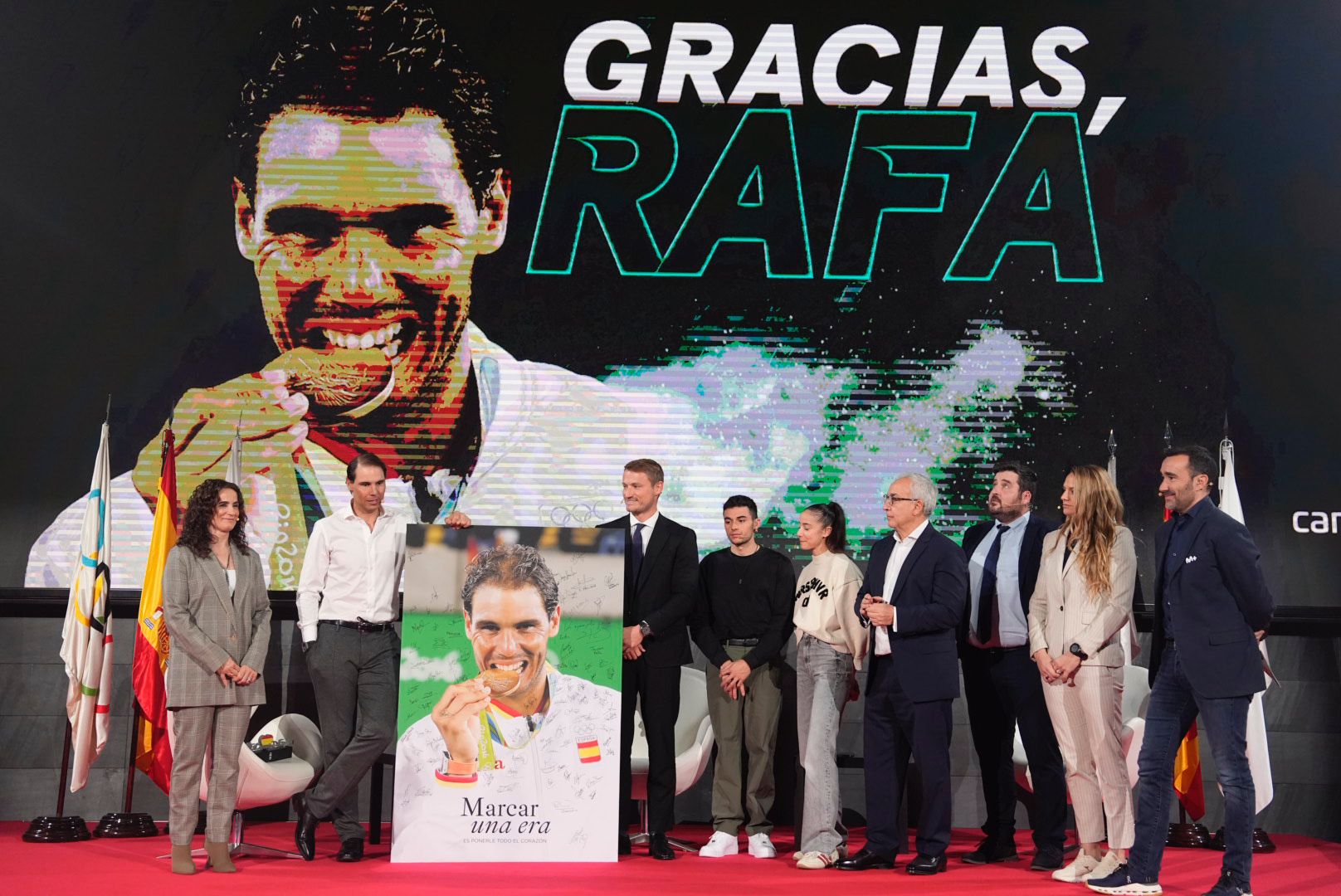 El deporte español homenajea a Rafa Nadal en el COE - Media Sport Press